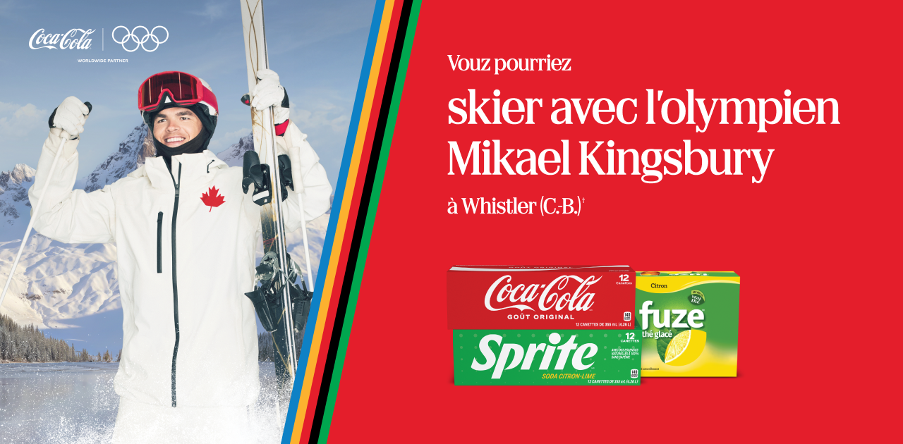 Gagnez† grâce à Coca-Cola🅫 et Métro